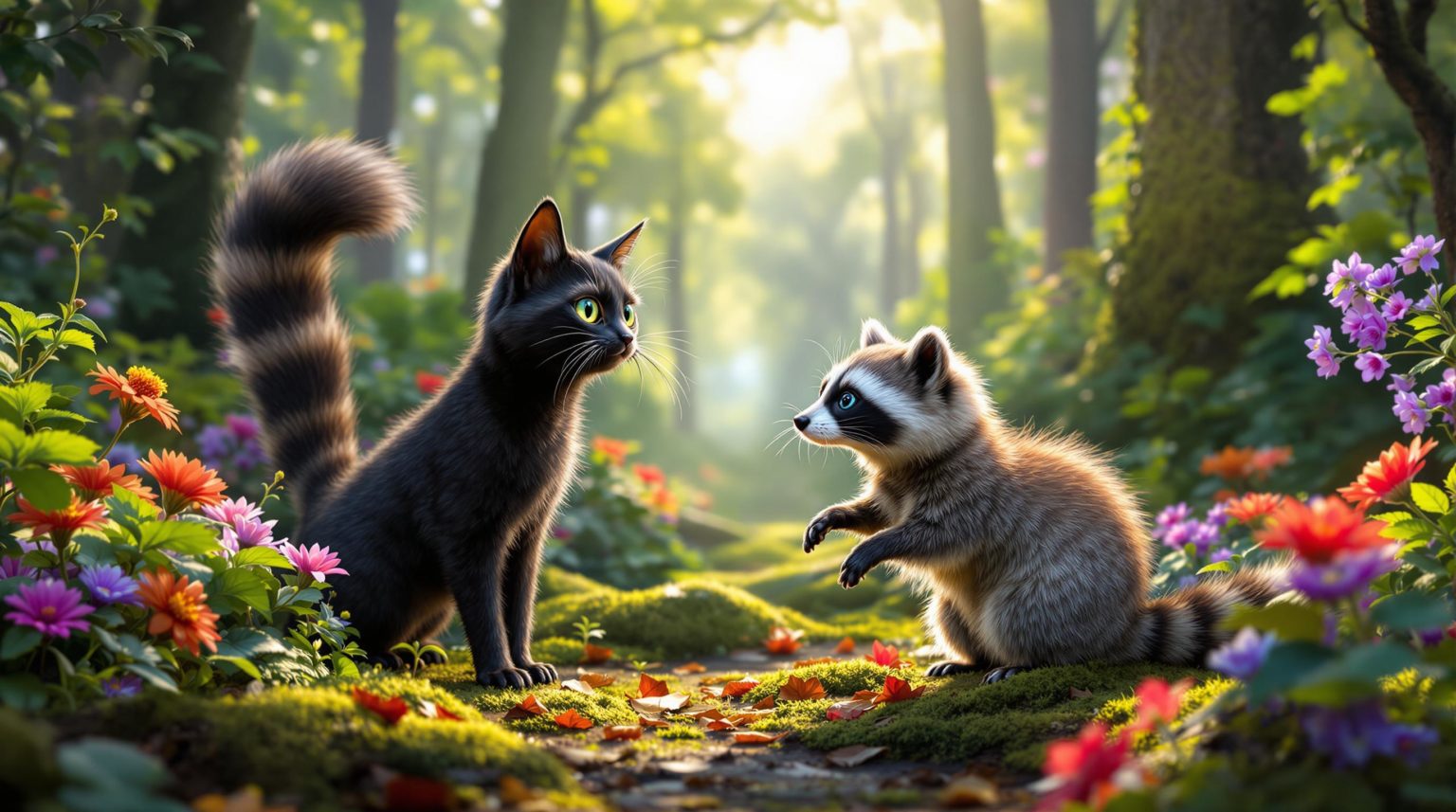 Can cats and raccoons really mix? Exploring the myths and truths