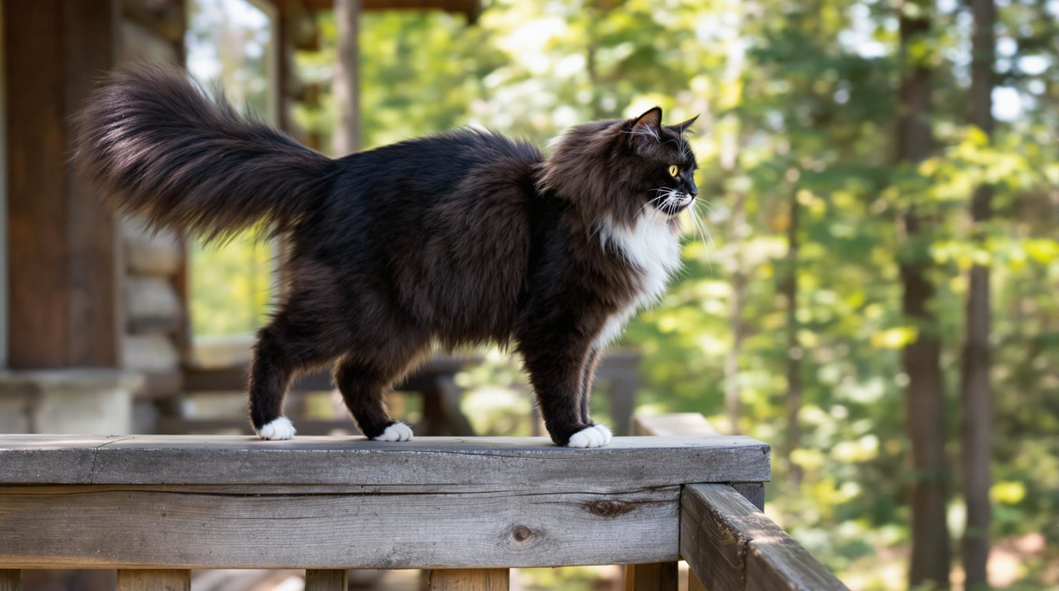 Unraveling the mystery behind Maine Coons' long tails